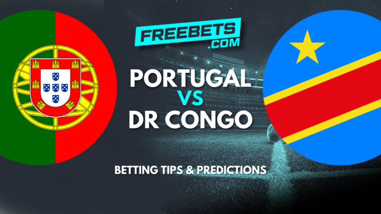 Portugal vs DR Congo Tips, Predictions & Bet Builder | Freebets.com